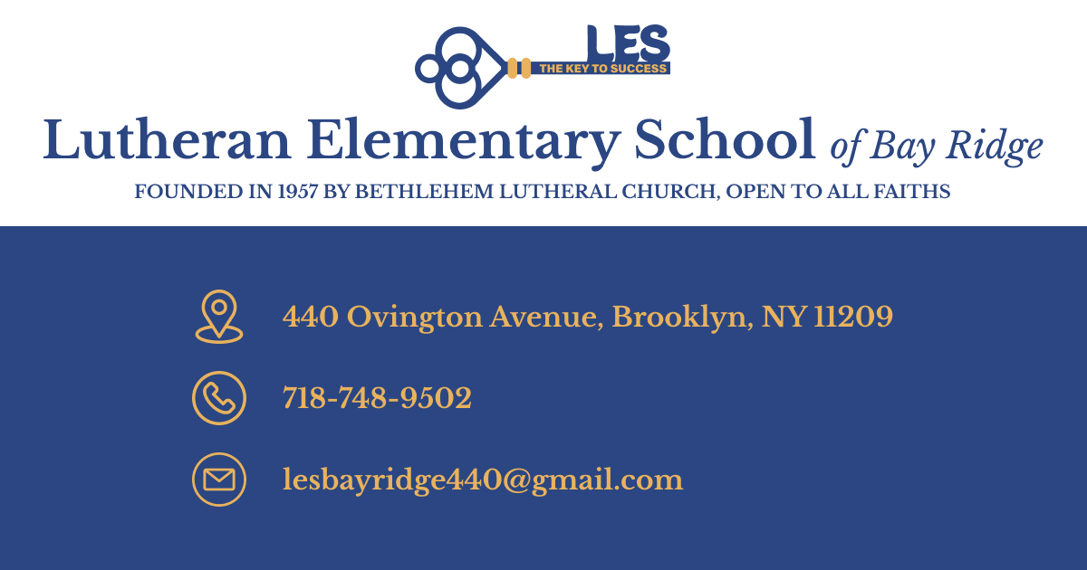 Lutheran Elementary School of Bay Ridge | Home